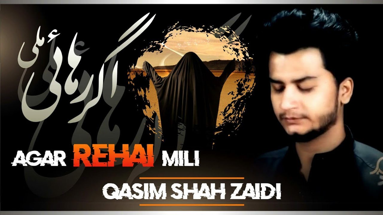 Qasim Zaidi - Agar Rehai Mili - Arbaeen Al Hussain Vol -2017-18 - YouTube
