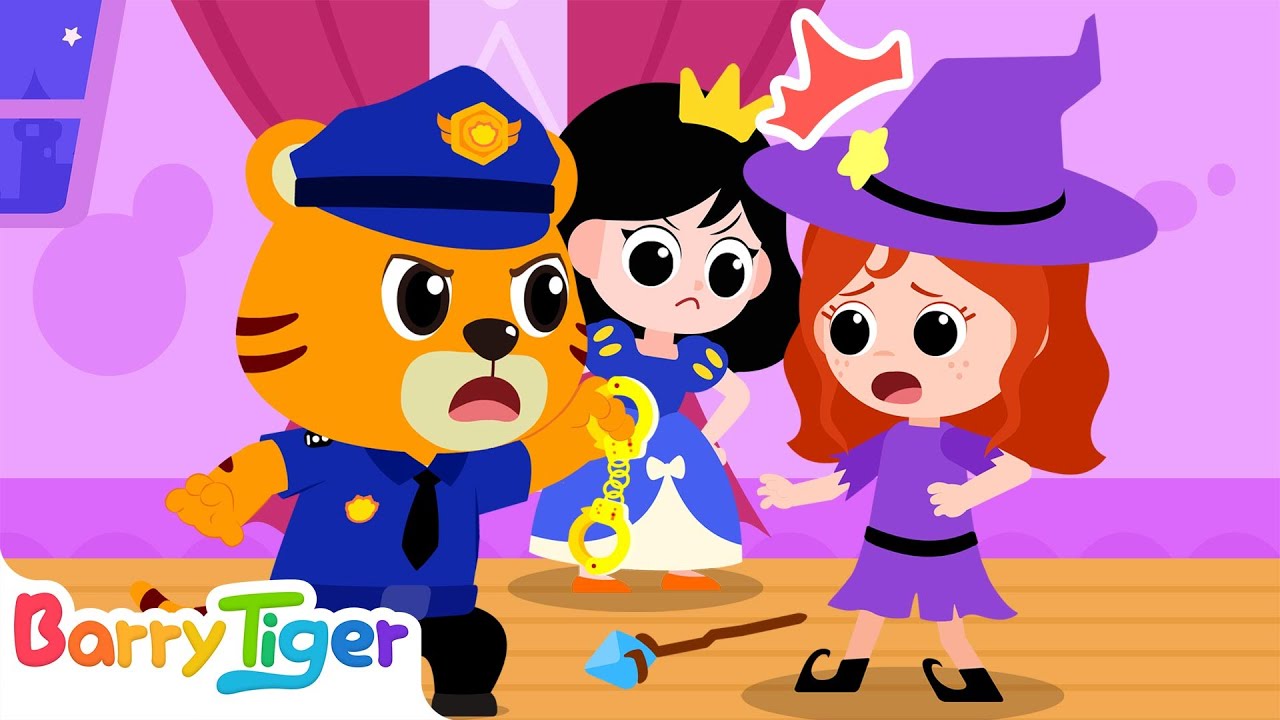 Rescue the Missing Princess | Police Cartoons | Sheriff Barry & Police ...