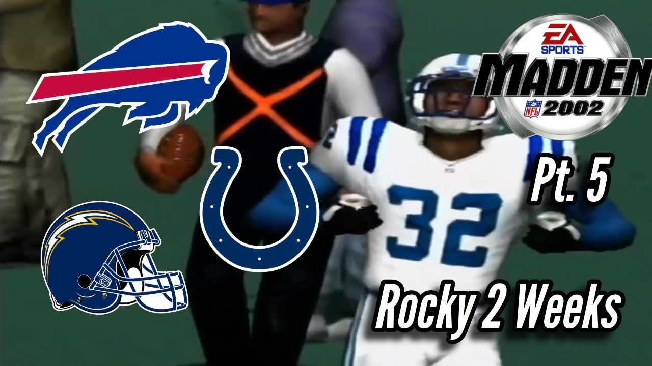 Madden 2002 Buffalo Bills Franchise: Pt. 5: Rocky 2 Weeks - YouTube