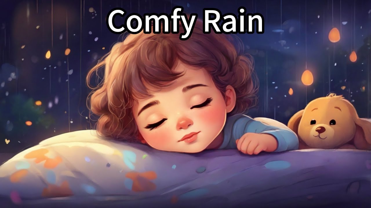 "Comfy Rain", mixed with Rain Sounds, fall asleep in 5 mins, 6-hour ...