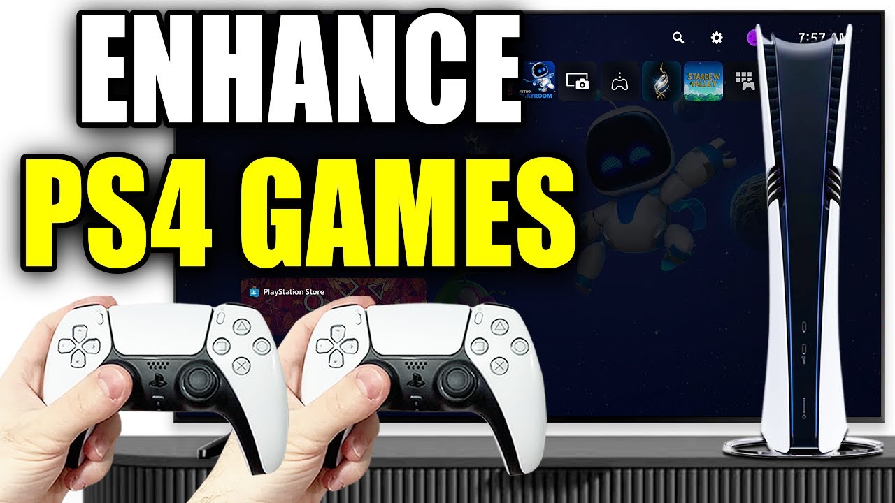 How To Enhance PS4 Games Image Quality On PS5 Pro - Easy Guide - YouTube