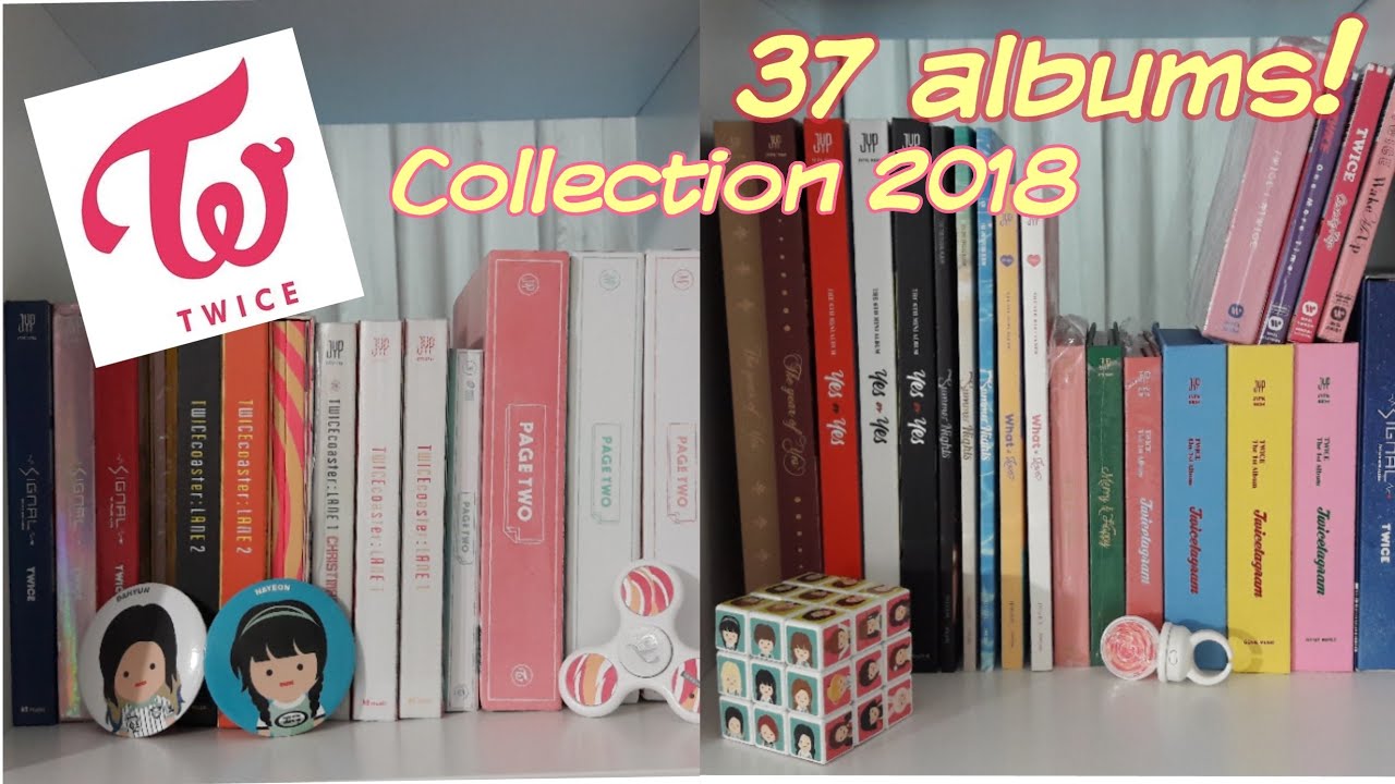 [TWICE Collection 2018] เปิดกรุของสะสม TWICE Albums+Monographs ...