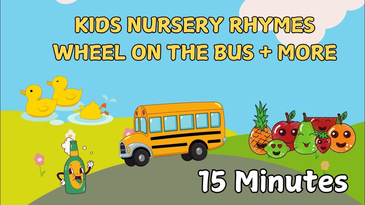 Ten Green Bottles + More Nursery Rhymes | Kids Rhymes Compilation ...