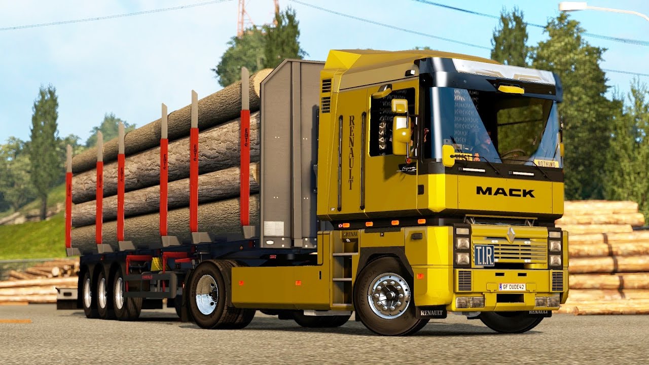 ETS 2 1.26 [open beta] Renault Magnum Integral 1997 Geneve - Dijon ...