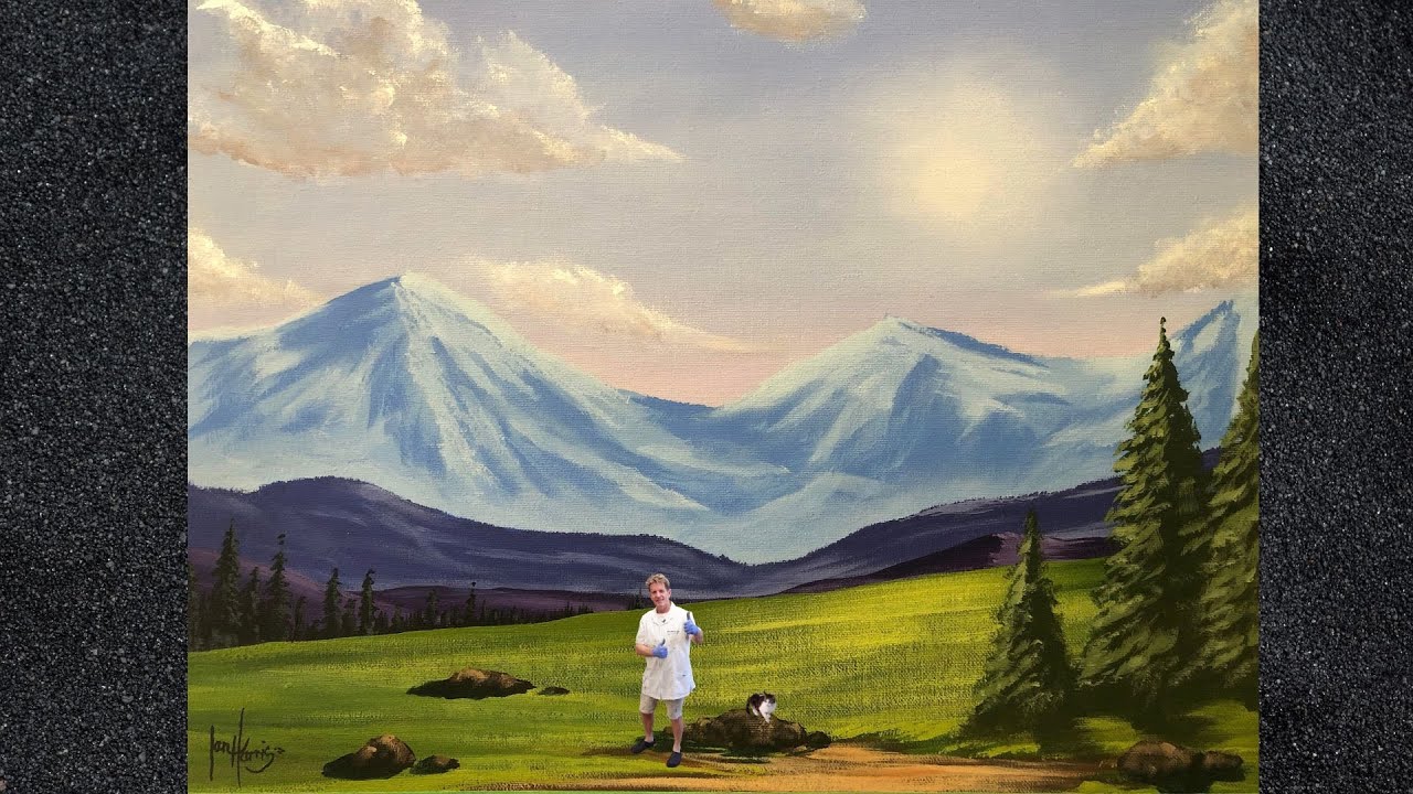 Learn How to Paint Acrylic Mountains, Beginners #541 - YouTube