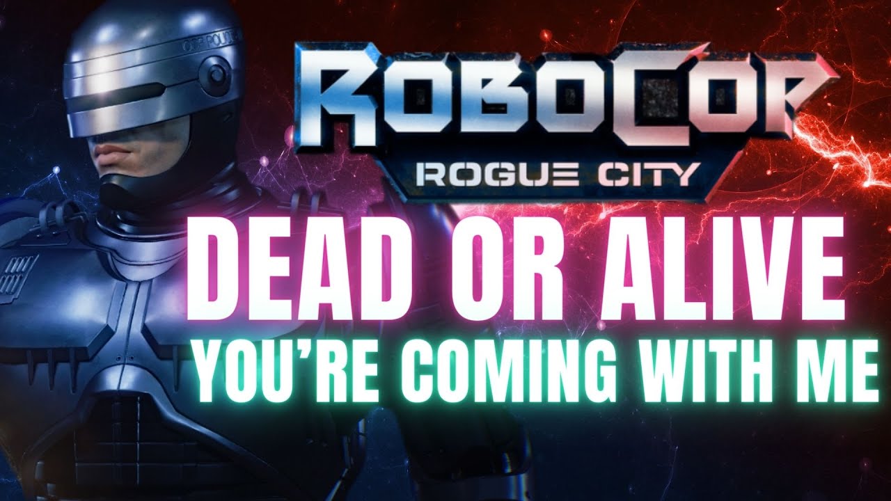 #ROBOCOP "Dead or Alive, You're Coming with Me" Robocop Rogue City ...