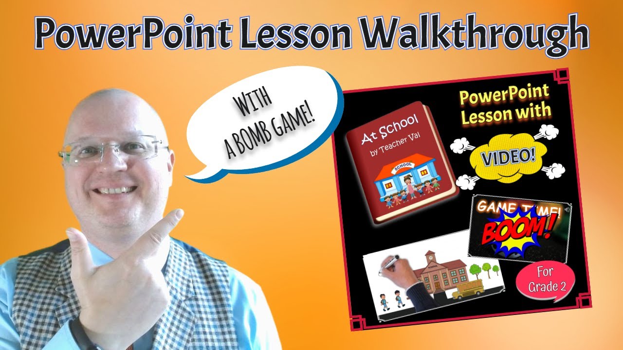 Fun PowerPoint Lesson with Video and... a BOMB game! (PPT Walkthrough ...