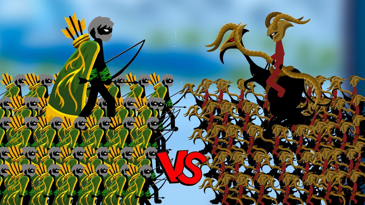 x9999 Kytchu Vs X9999 Riprider In Stick War Saga - Who Will Win? - YouTube