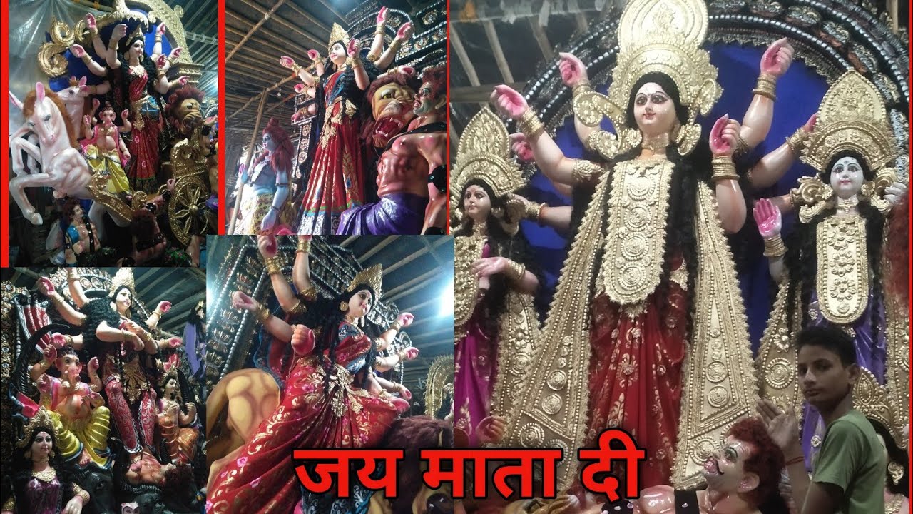 Mata Rani decoration ideas.! Mata Rani kaise banti hai - YouTube