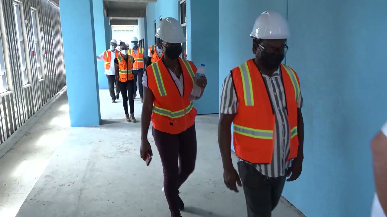 Cabinet of Ministers tours St. Jude Hospital - YouTube
