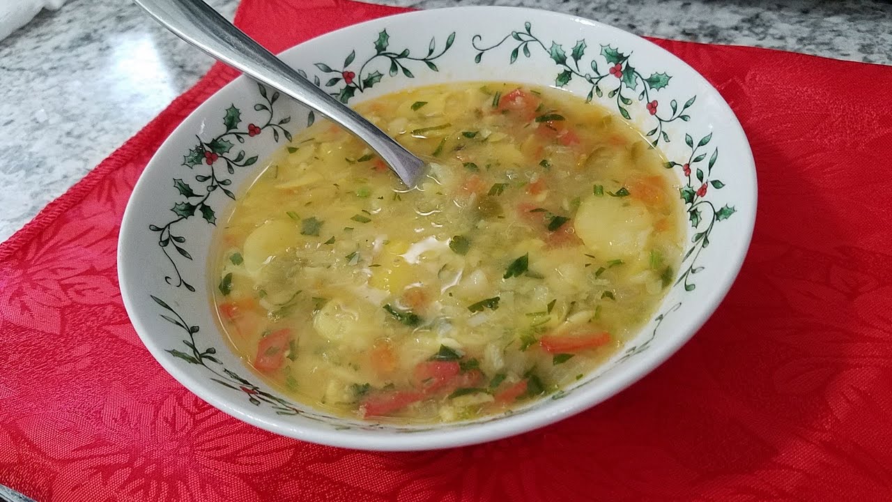 CALDO O SOPA DE HABAS / El legado de mis hijos. - YouTube