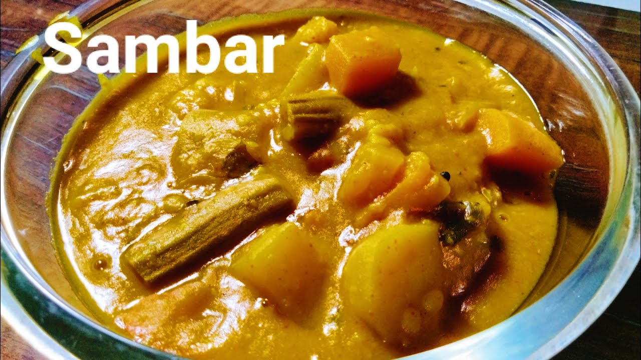 Sambar Recipe / Restaurant Style Sambar Recipe - YouTube