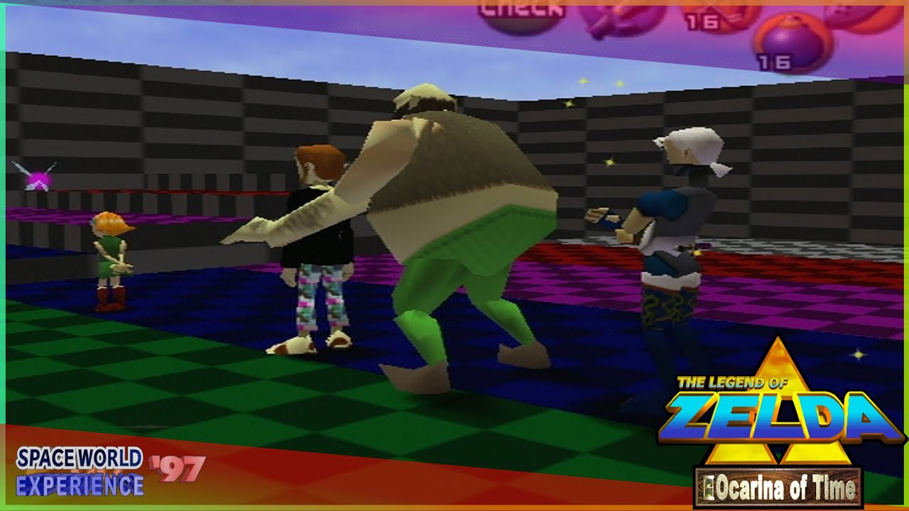 Ocarina of Time - Spaceworld '97 BETA Experience - Test Map & Depth ...