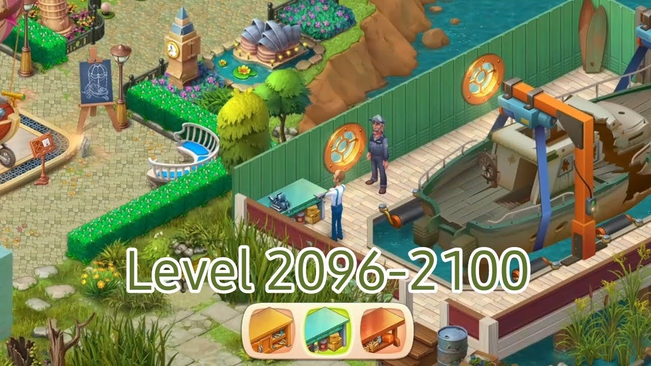 Homescapes Level 2096-2100 - YouTube