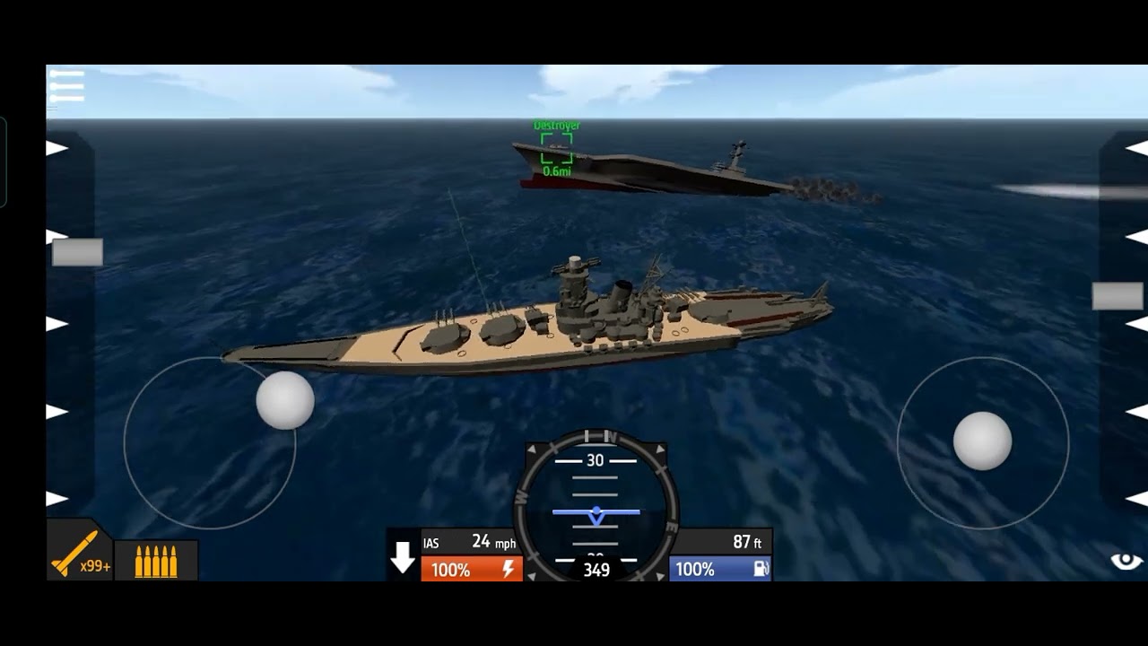 yamato in simpleplanes... (also music in the description lolol) - YouTube