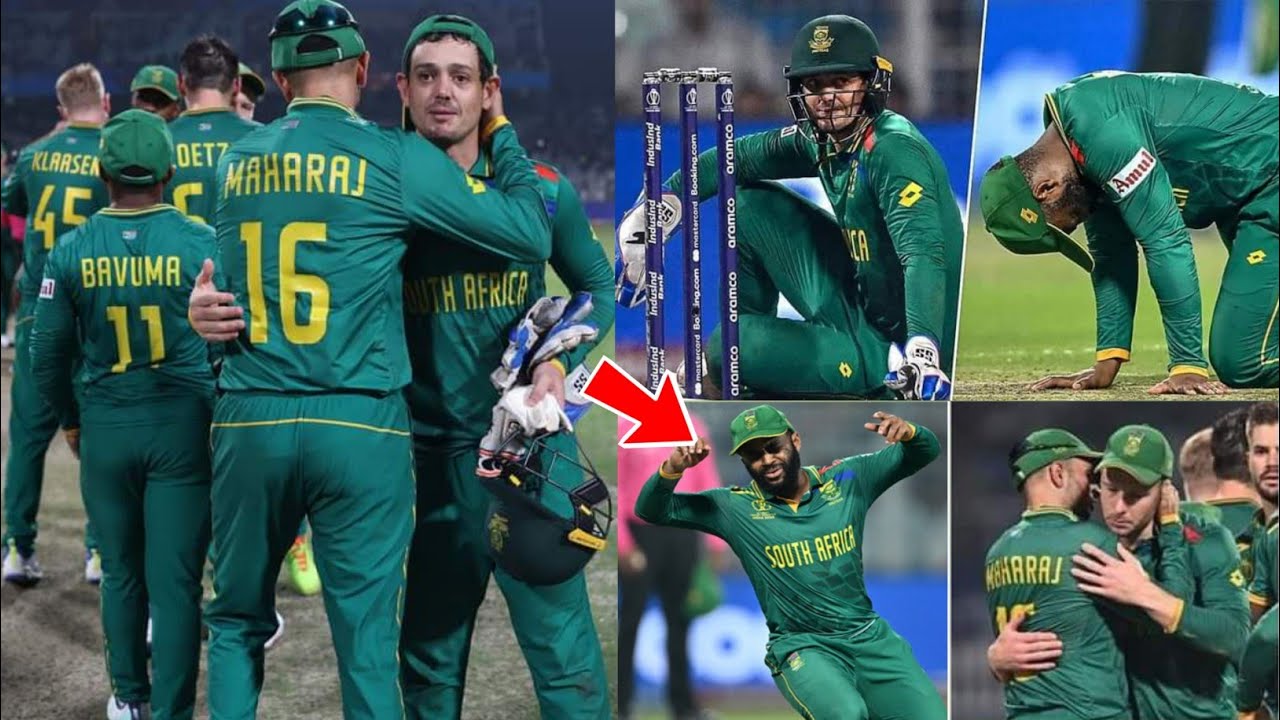 South Africa Players Crying After Lossing SEMI Final VS Australia South ...