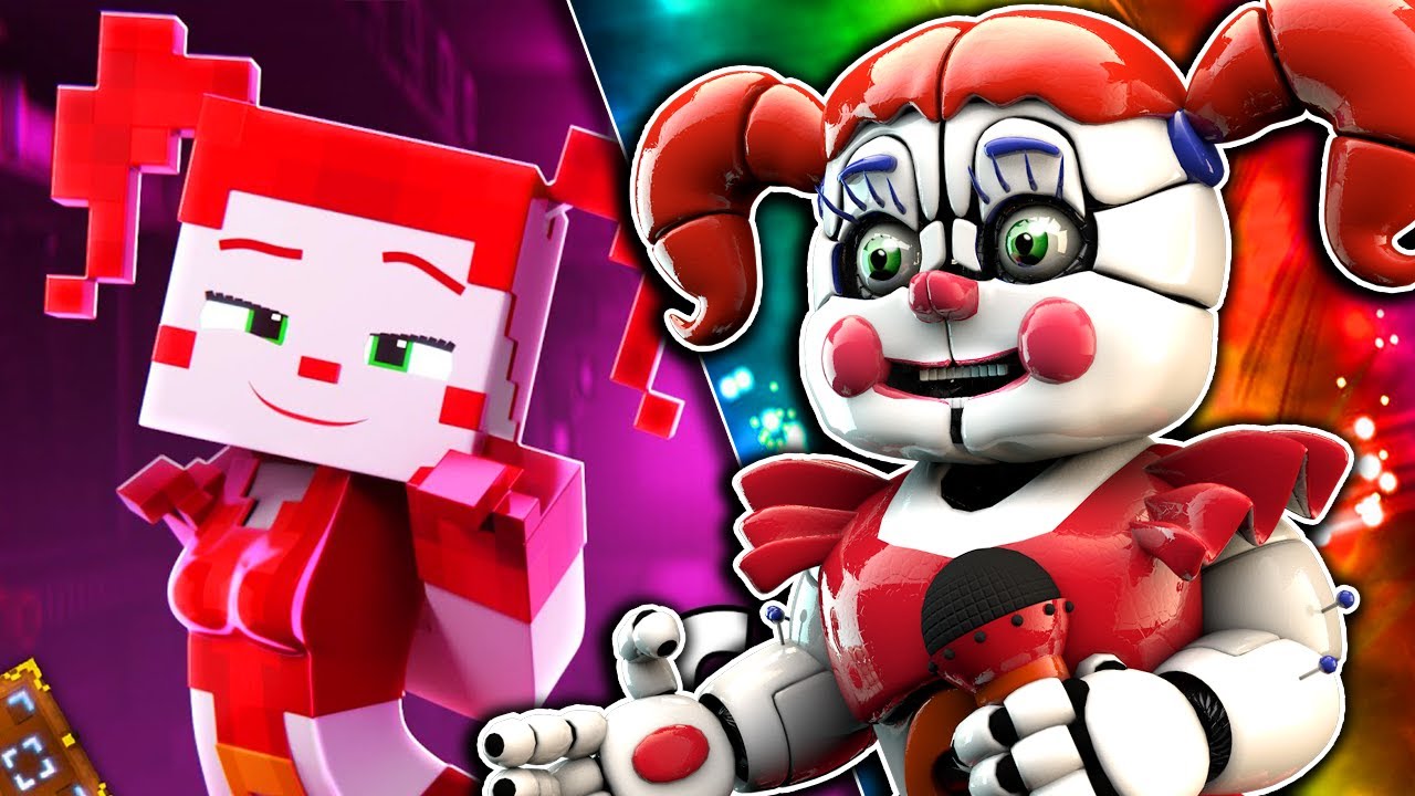 Circus Baby Reacts To Don't Come Crying MINECRAFT FNAF SL Animated ...