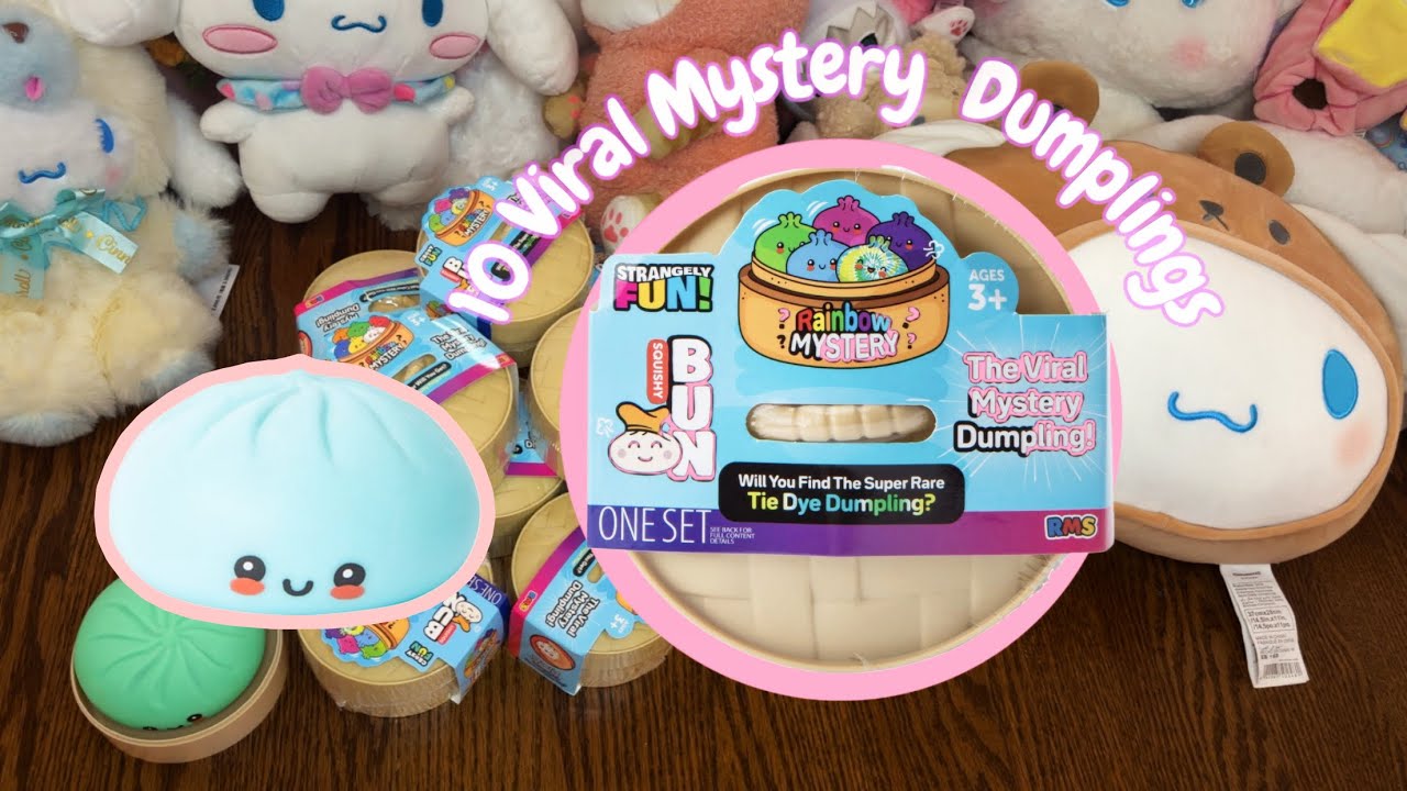 Unboxing VIRAL MYSTERY DUMPLINGS || WE GET THE RARE HOLOGRAPHIC ...