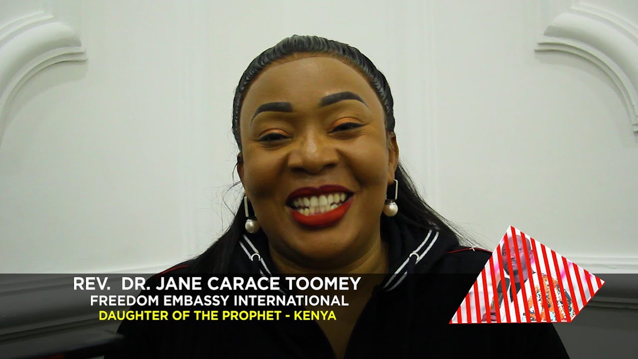 REV. DR. JANE CARACE TOOMEY Wishes The Restoration Apostle A Happy ...