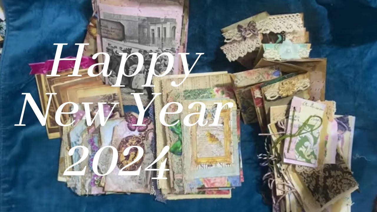 Happy New Year 2024 - Channel Plans + Journal Fillers Completed - YouTube