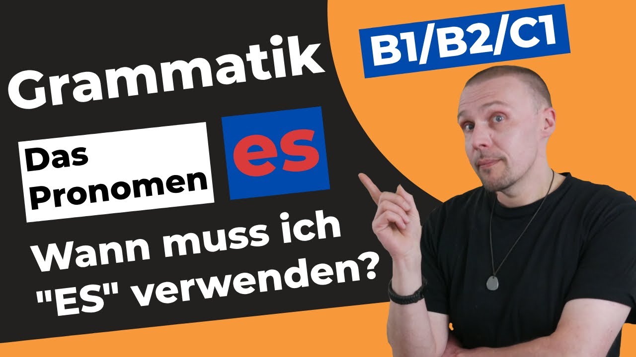 Das Pronomen "es" - Wann du es verwenden muss, und wann eher nicht ...