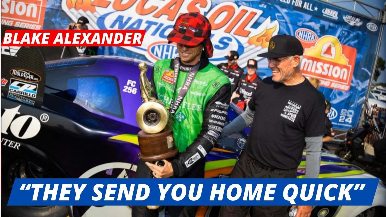 Blake Alexander breaks down the high level of the NHRA - YouTube