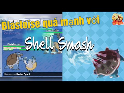 Rùa nước Blastoise cùng với Shell Smash? - Pokemon showdown #20 - YouTube