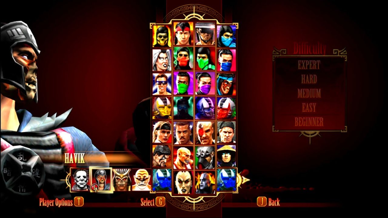 Mortal Kombat 9 - HAVIK MOD - NEW Medium Arcade Ladder Gameplay - YouTube