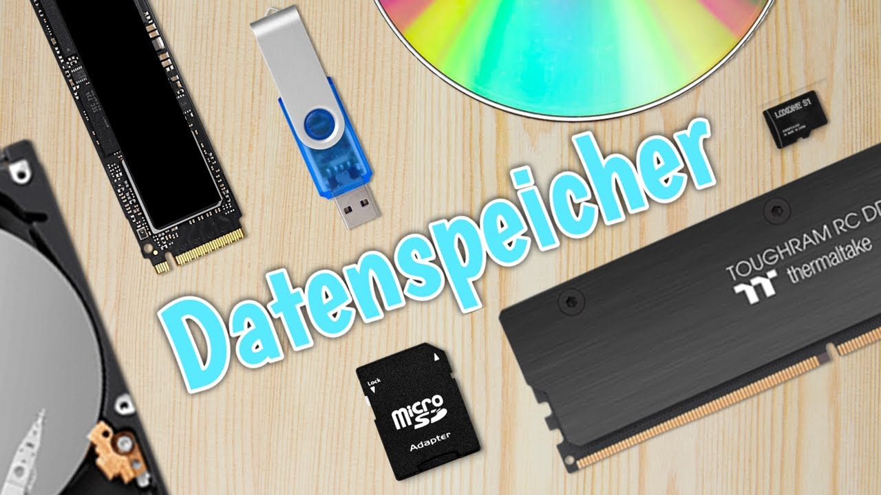 Datenspeicher - RAM, ROM und die Zukunft der Speichertechnologien - YouTube