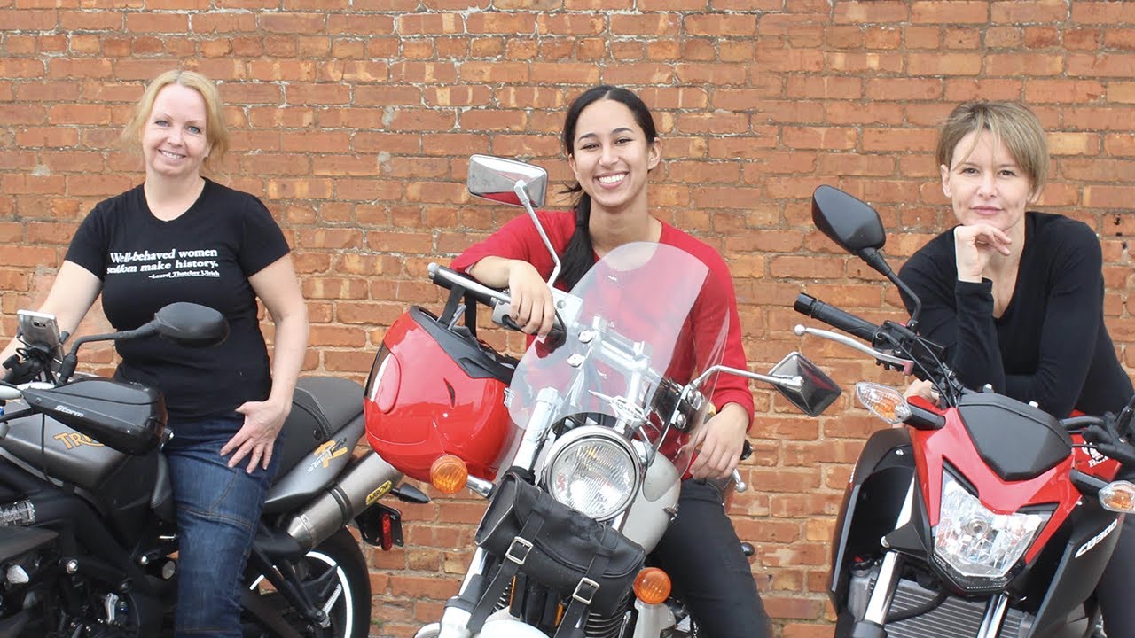 Three girls riding through country roads - YouTube