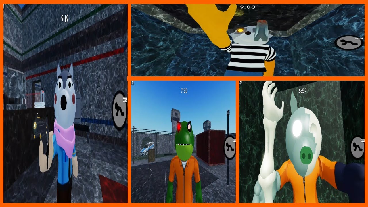 ROBLOX PIGGY ALTERED UNIVERSES STATION ALL JUMPSCARES! - YouTube