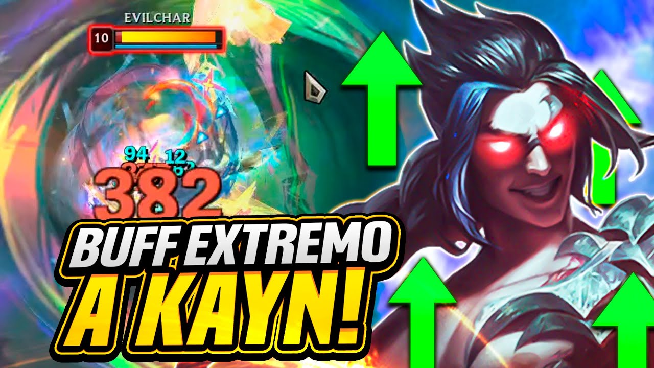 ⚠️¡BUFF SORPRESA A KAYN POR PARCHE URGENTE! | League of Legends - YouTube