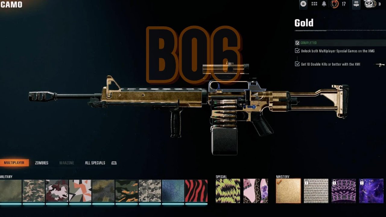 Call Of Duty | BO6 Pre-Season | Camo Grind : Gold Camo (9/33) - YouTube
