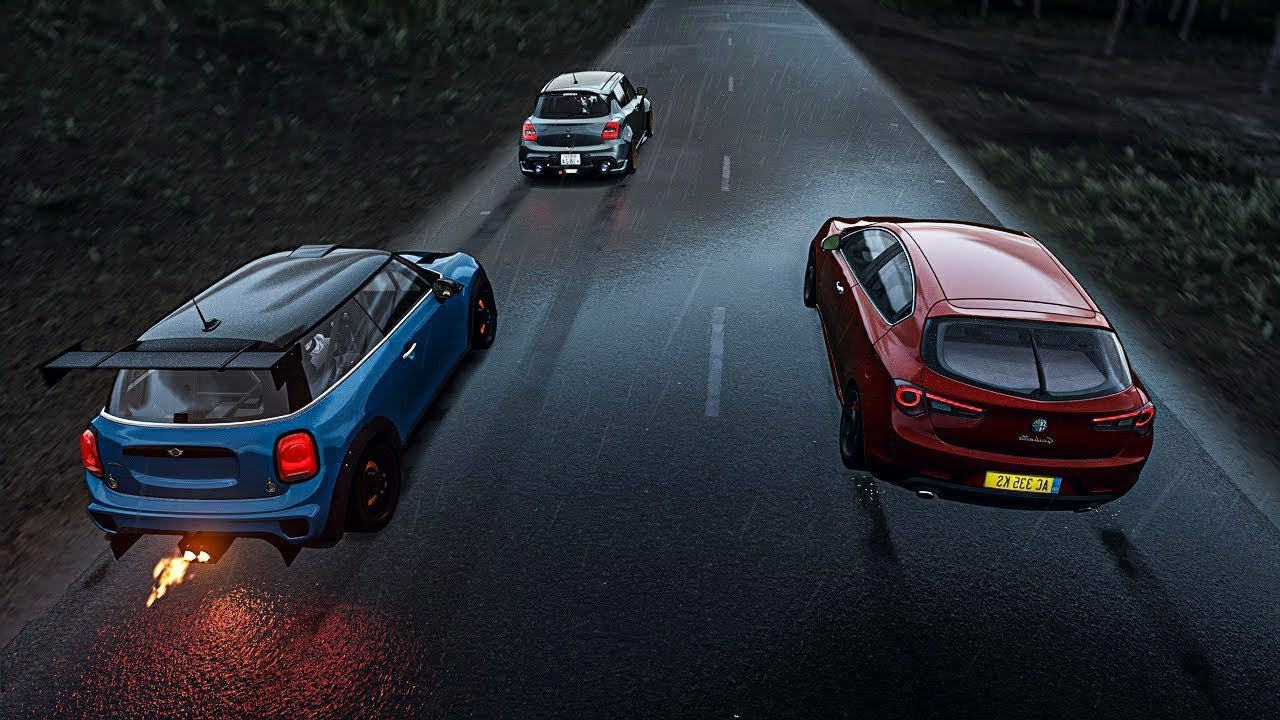 Mini Cooper vs Swift vs Alfa Romeo Race | Ultra Realistic Gameplay ...