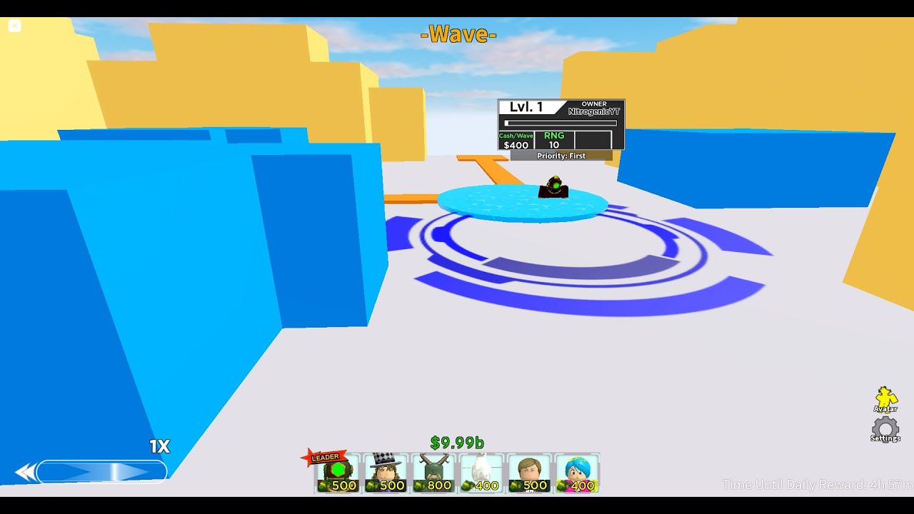 ASTD/All Star Tower Defense The Nautical Gemfinder Money Unit Showcase ...