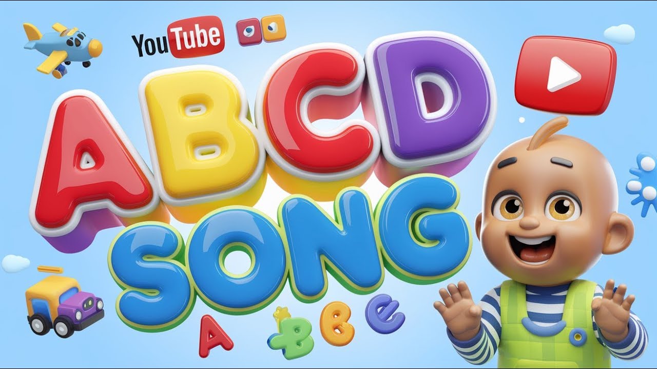 ABCD Song for Kids | Fun ABCD Rhymes & Learning with Colorful ...