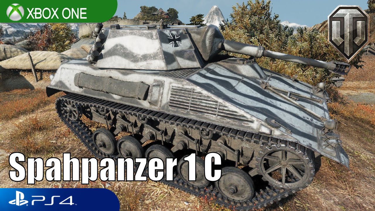 Spahpanzer 1 C REVIEW - World of Tanks Console - YouTube