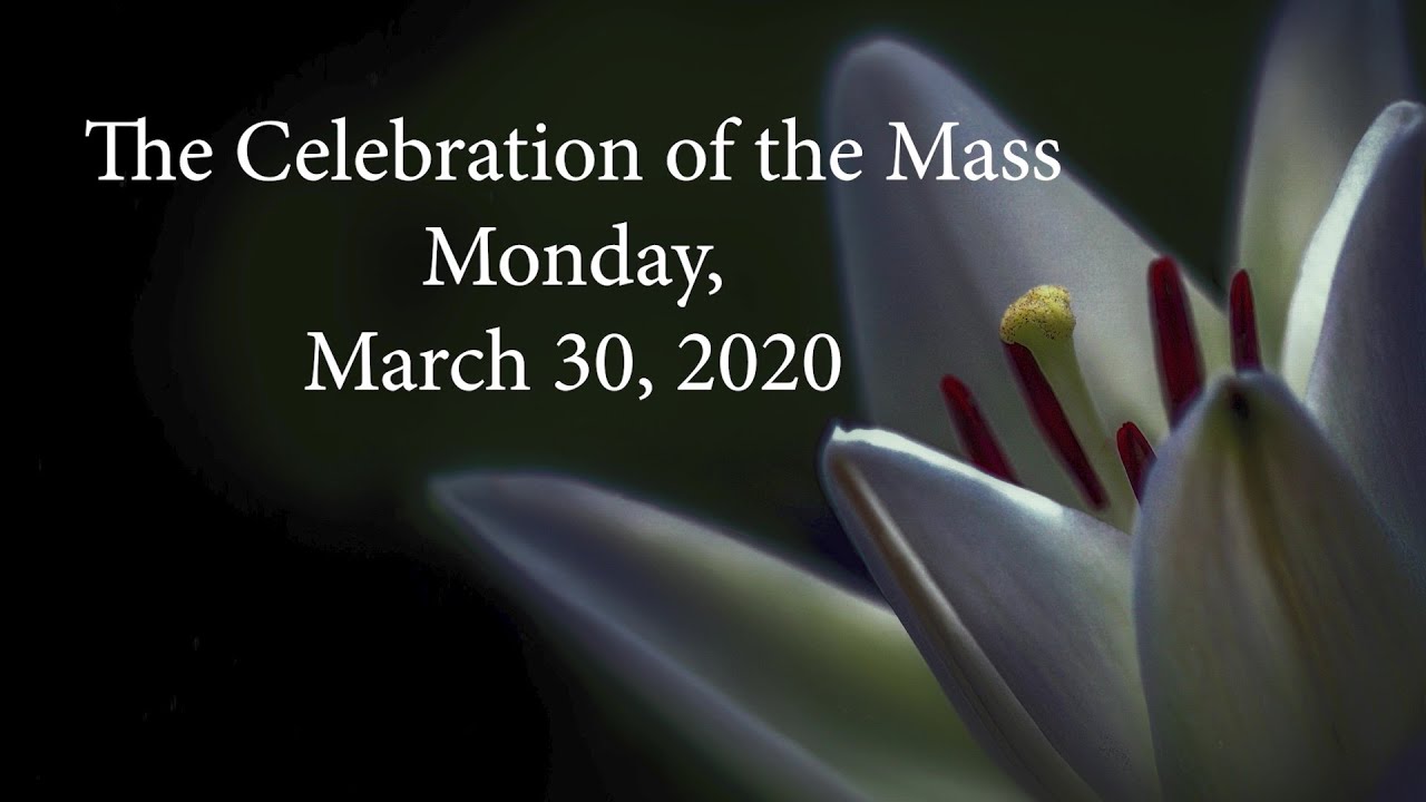 St. Andrew the Apostle Mass, March 30, 2020 with Fr. Dan Leary - YouTube