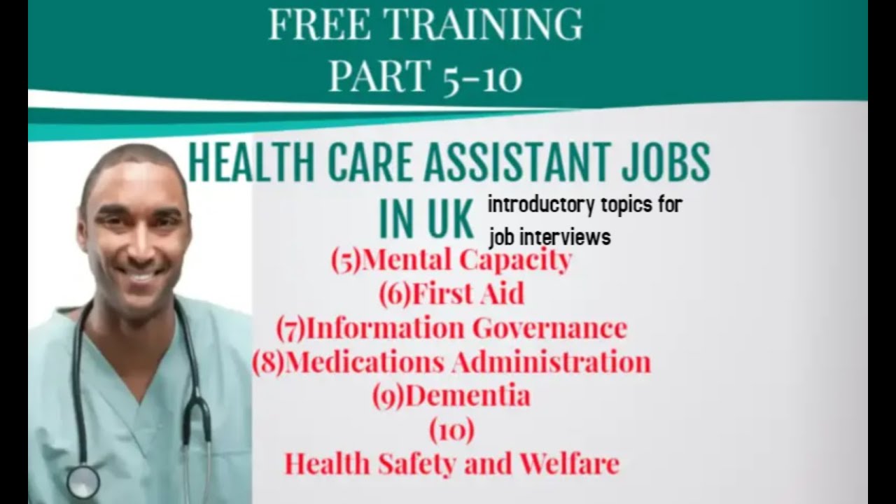 FREE TRAINING FOR HEALTH CARE JOB INTERVIEW PREP. KNOW UR JOB AS A ...