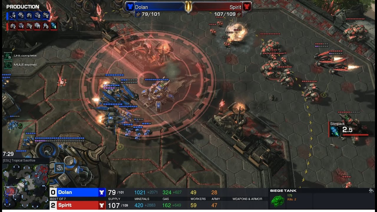 Starcraft II DreamHack Masters 2022 Valencia Jul1 Dolan(T) v Spirit(T ...