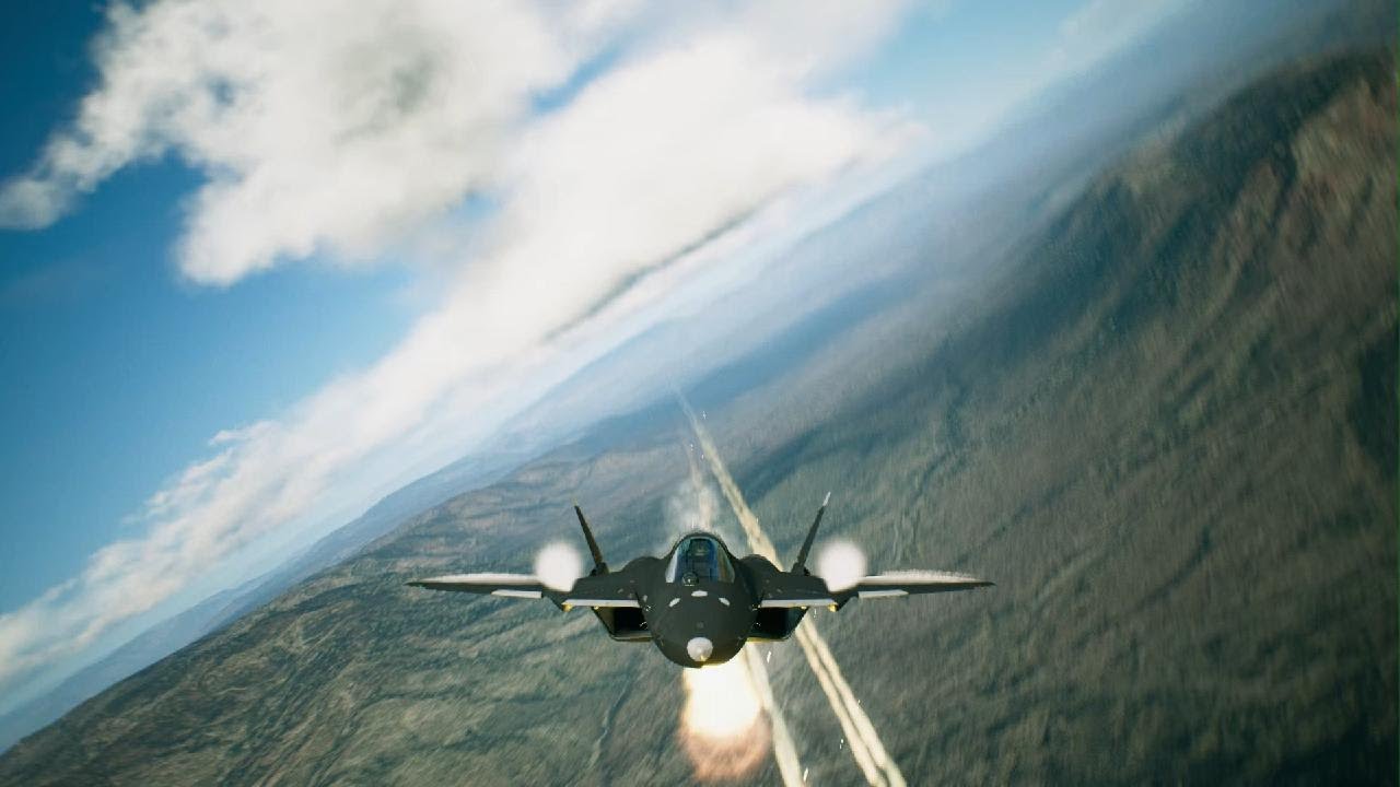 ACE COMBAT 7 SU 57 #acecombat - YouTube