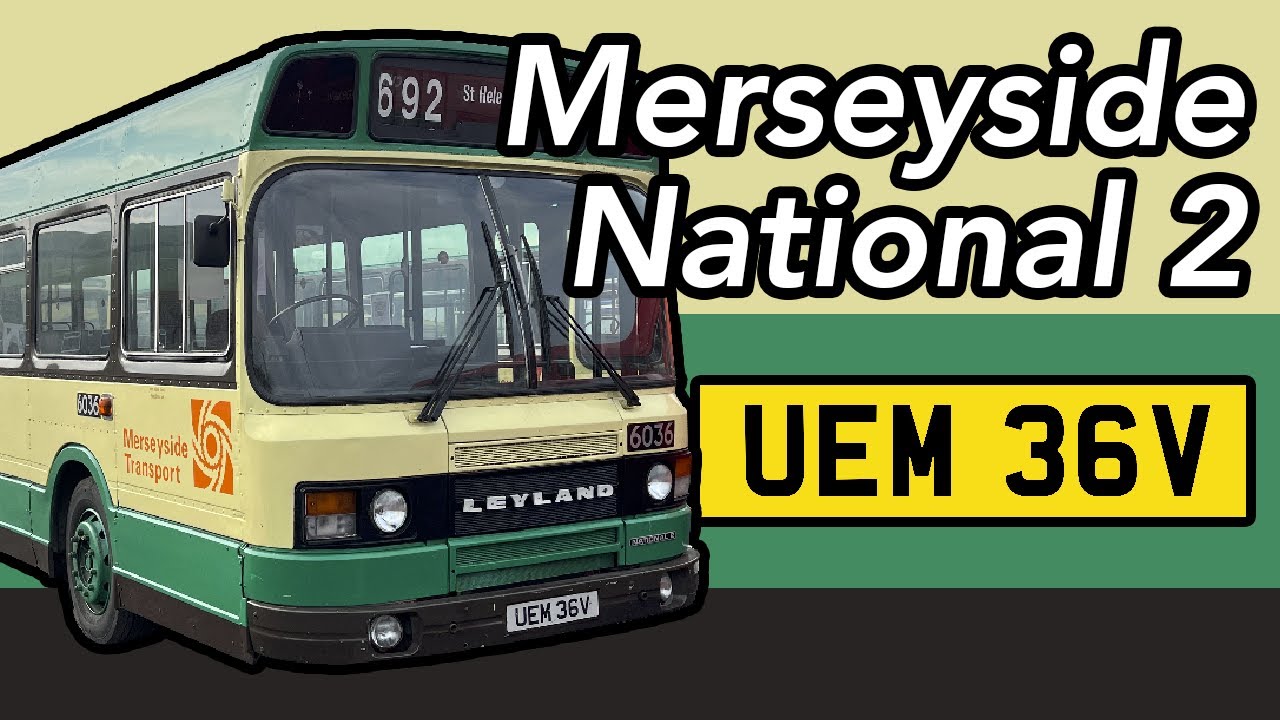 🇬🇧 Riding Merseyside PTE Leyland National 2 UEM 36V - YouTube