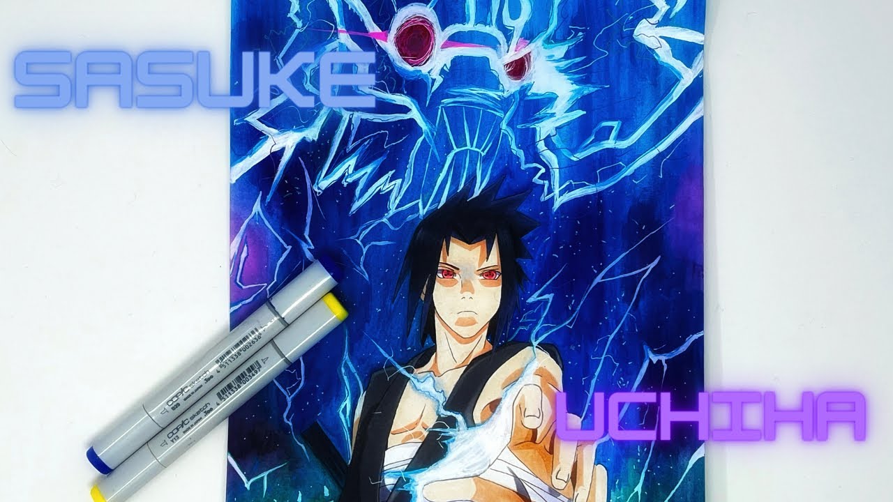 Sasuke Kirin Drawing