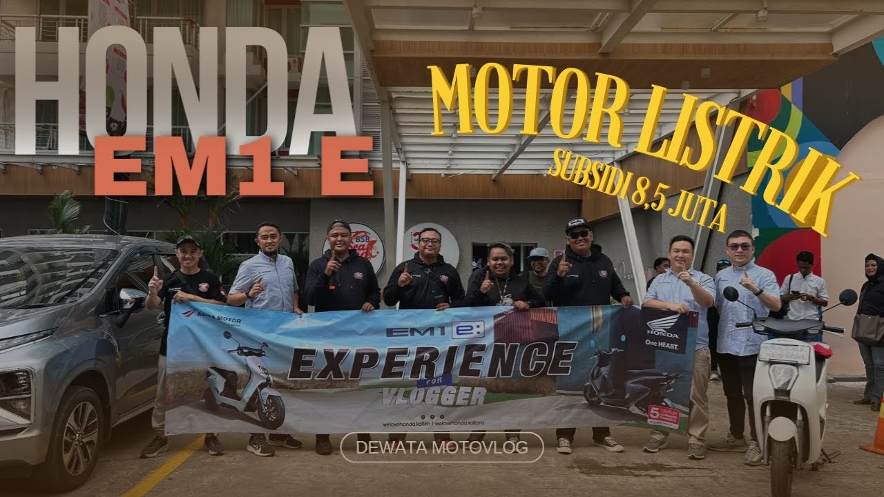 Mahal Tapi... SPESIFIKASI DAN HARGA HONDA EM1 e | Motovlog Balikpapan - YouTube