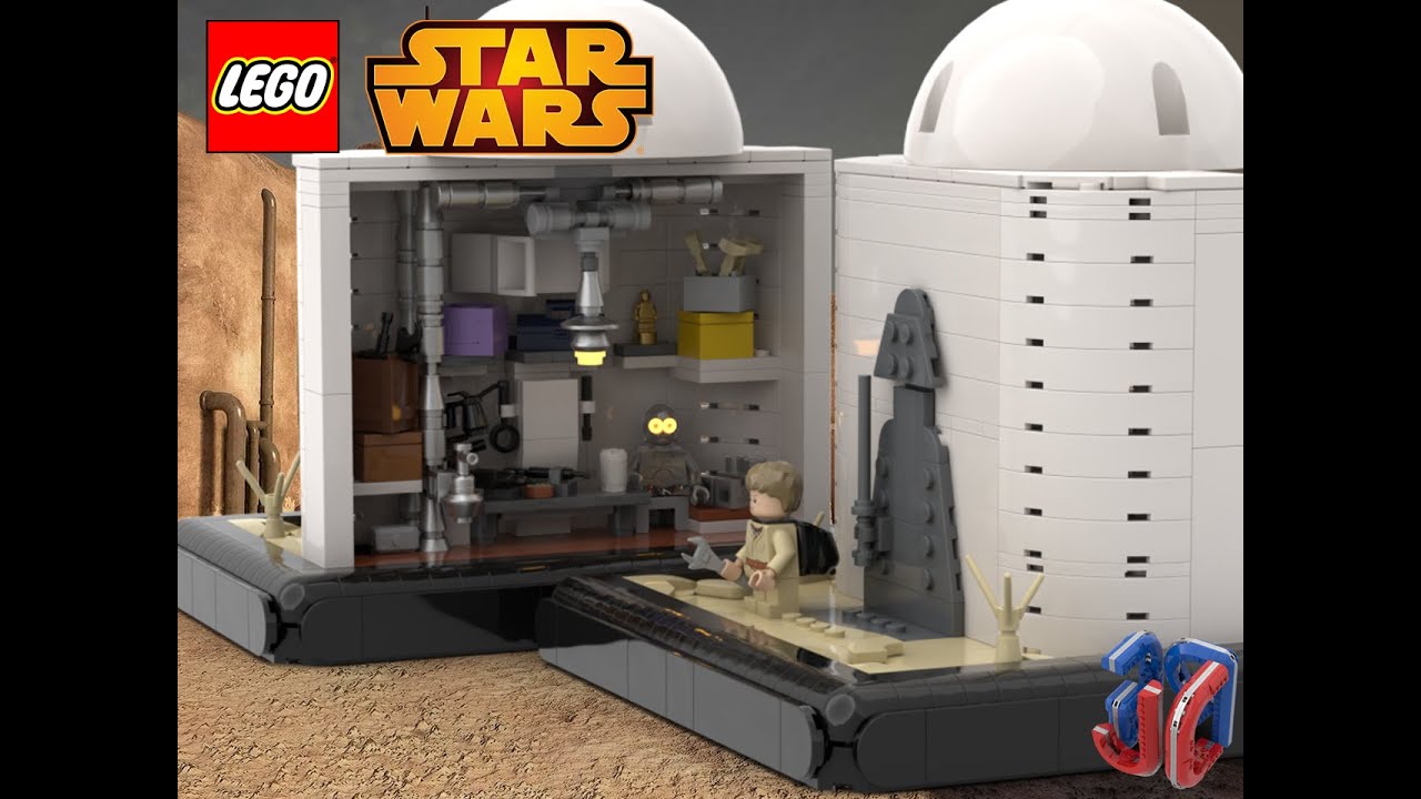 Anakin Child Episode I Shadow Darth #legostarwars #lego #moc - YouTube