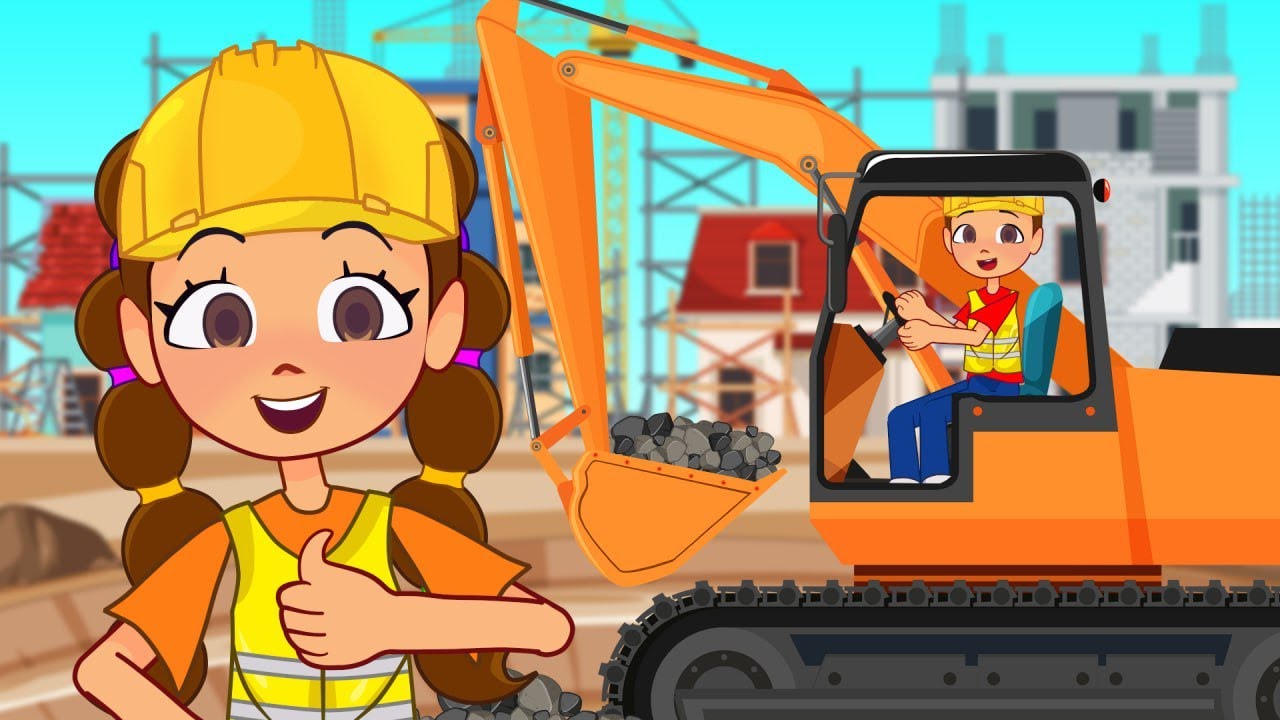 Join the Construction Crew! & Fun Learning Songs for Kids - YouTube