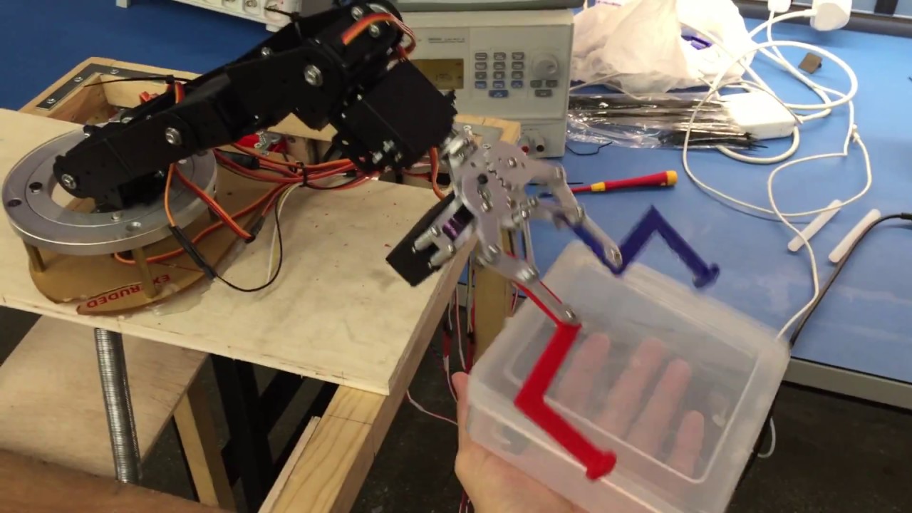 Component test - Manipulator works well - YouTube