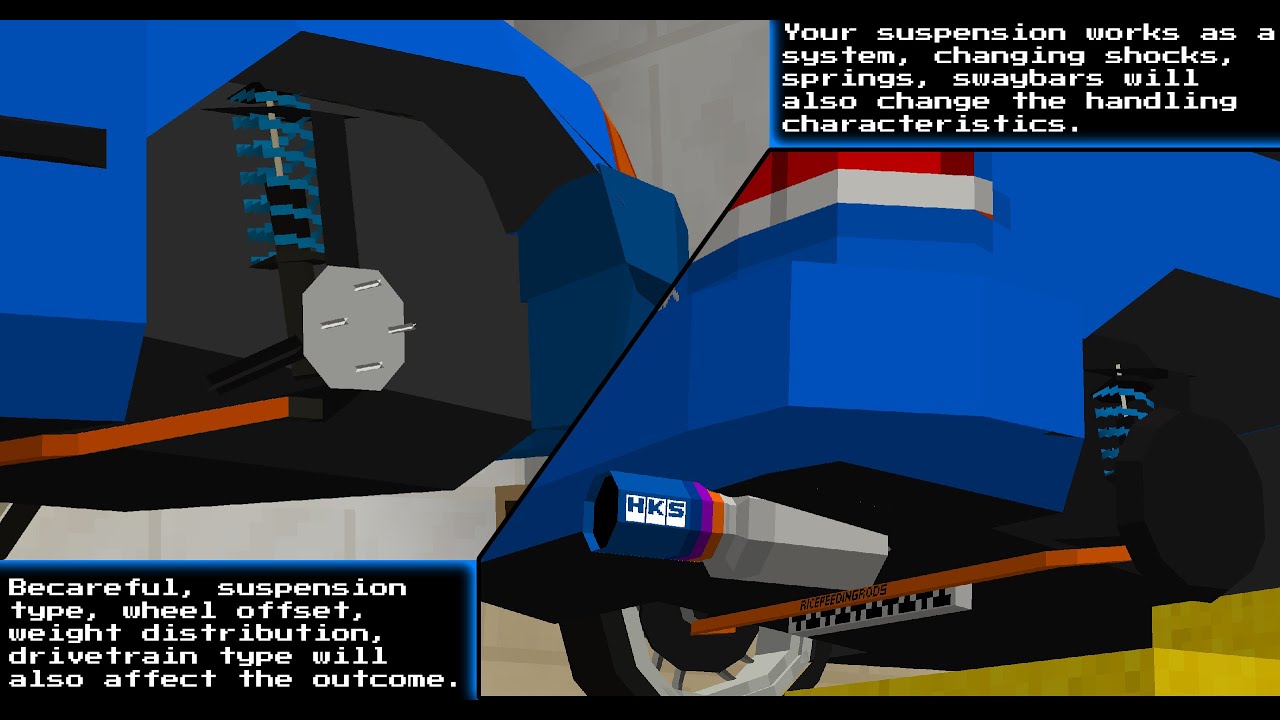 suspension system and simple animation - YouTube