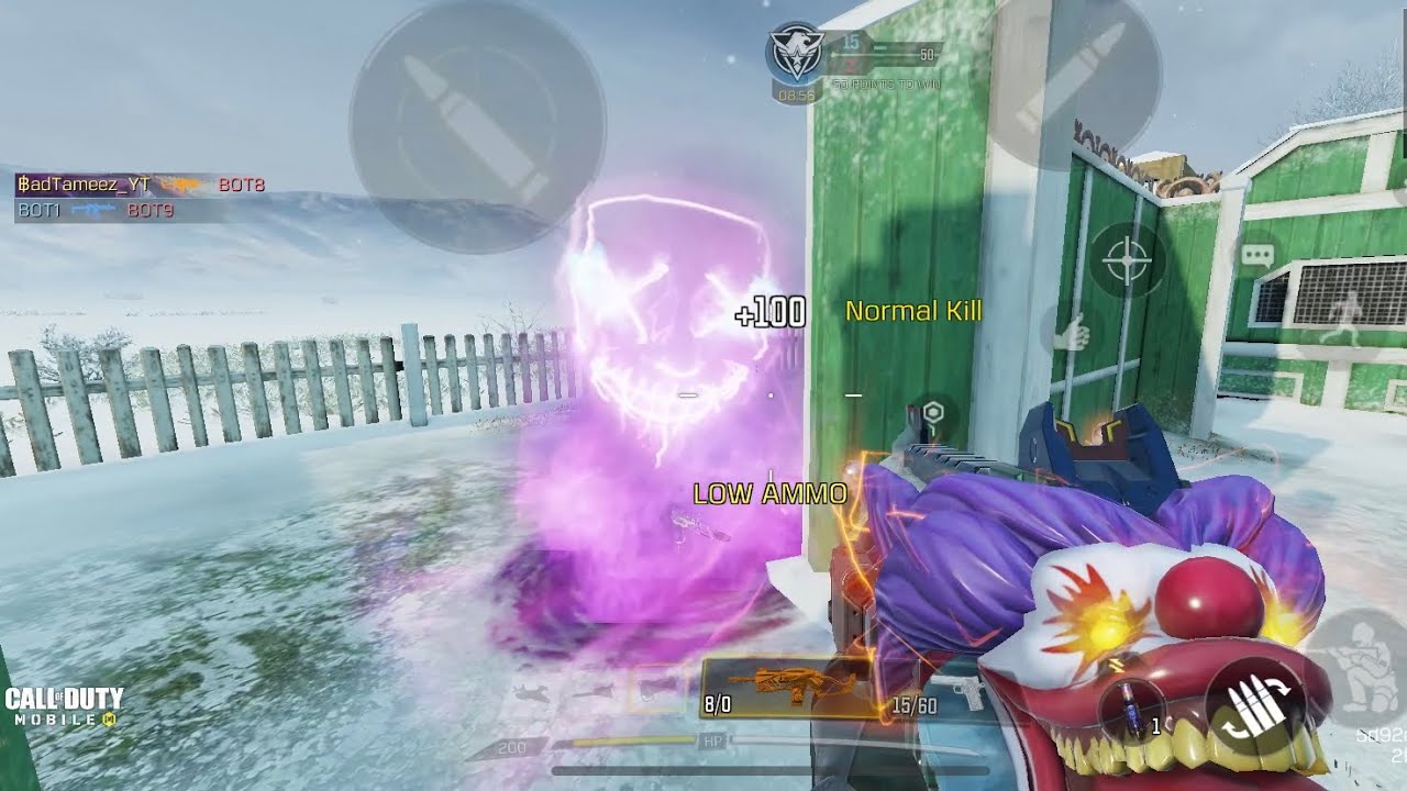 Gunzo Clown Coded Voice Testing 😍 Laughing Icr 1 Forced Laughter Skin Animation 😍 Codmobile