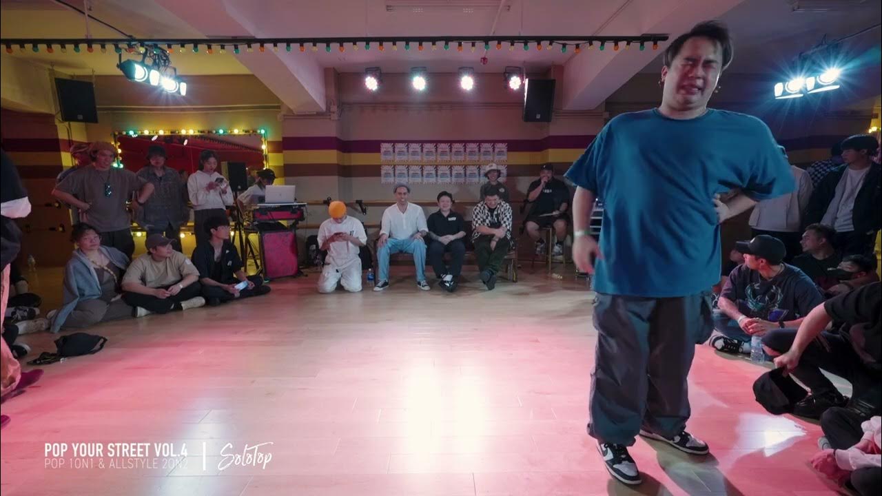 Hero.C VS 東 | Popping 1on1 Best 8 | Pop your street vol.4 - YouTube